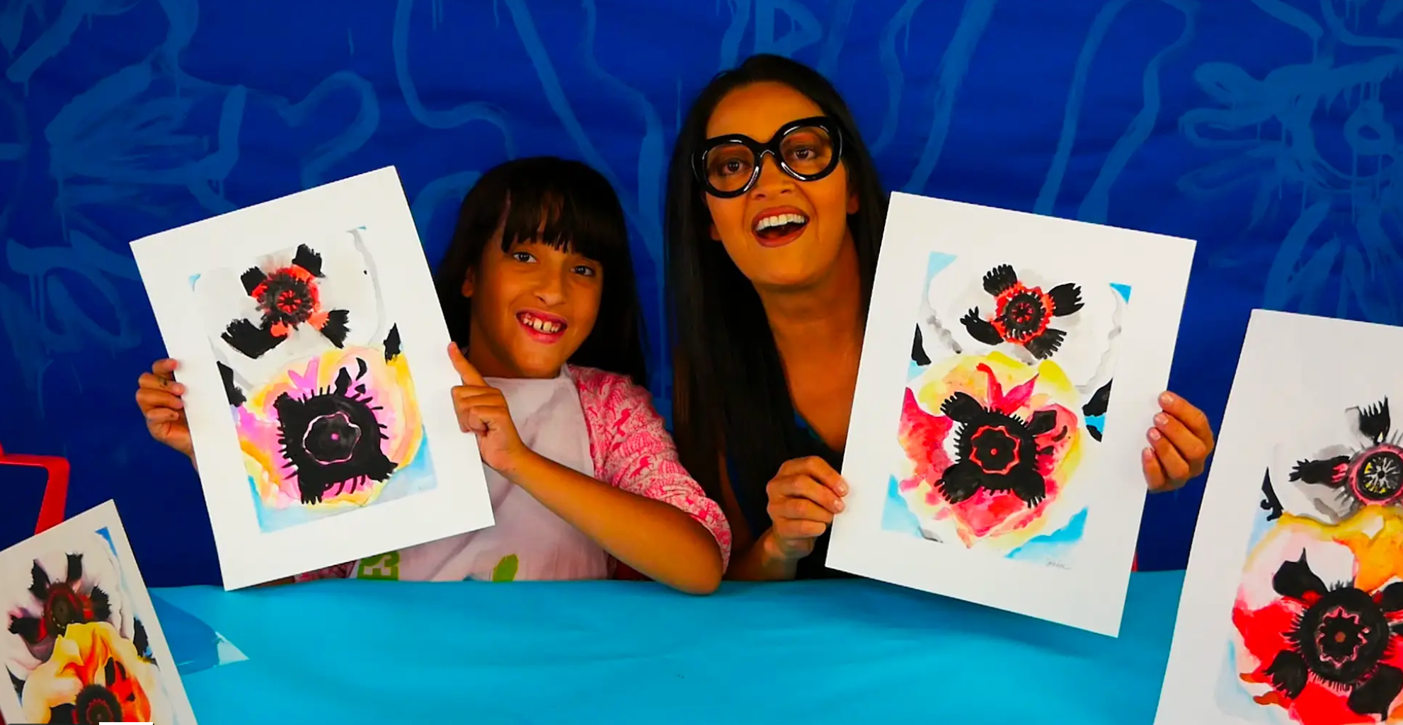 BEGINNER - Georgia O'Keeffe Inspired Floral Watercolor – Art Classes ...